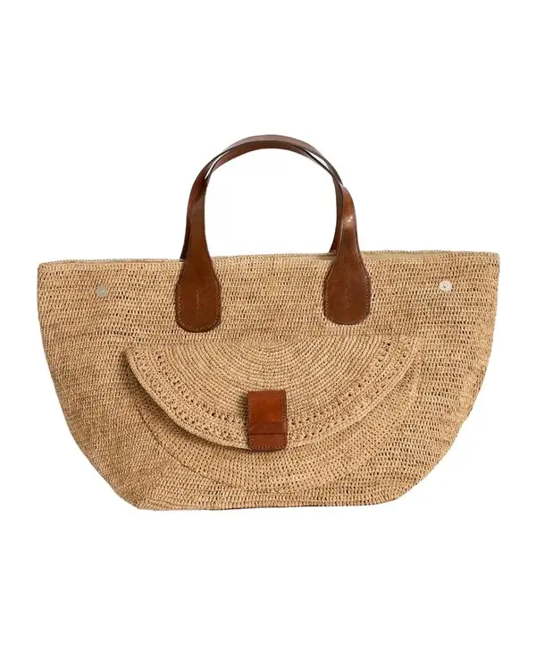 IBELIV Laza Ii Woven Tote Bag - Tea