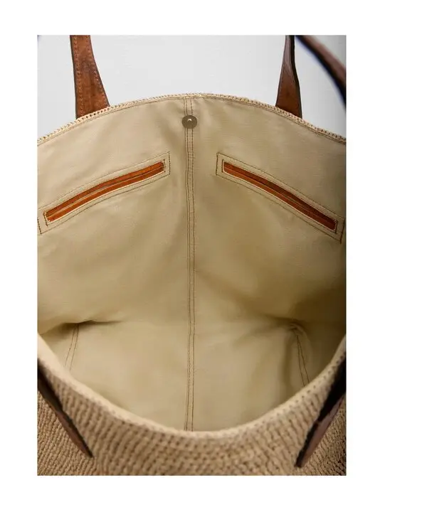 IBELIV Laza Ii Woven Tote Bag - Tea