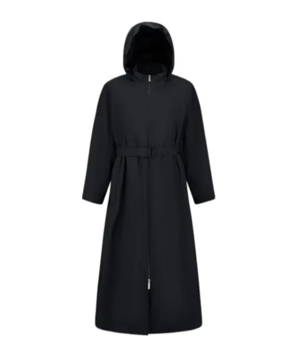 Herno Belted Hooded Coat