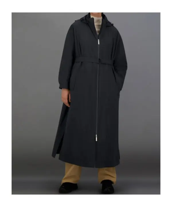 Herno Belted Hooded Coat