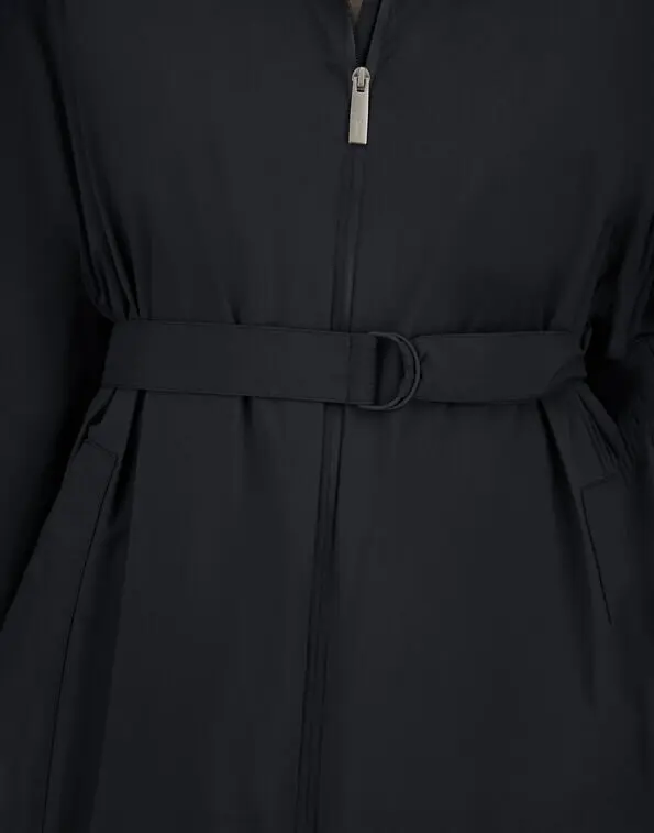 Herno Belted Hooded Coat