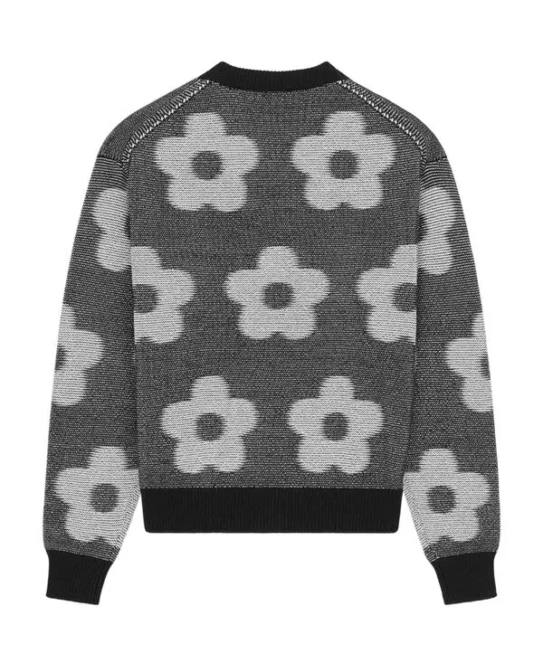 Kenzo Flower Spot Jacquard Cardigan