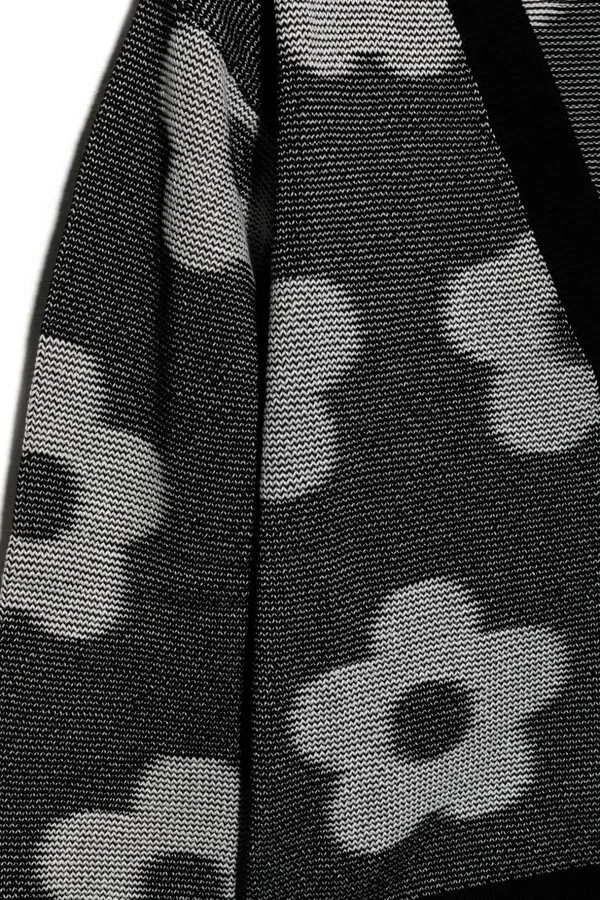 Kenzo Flower Spot Jacquard Cardigan