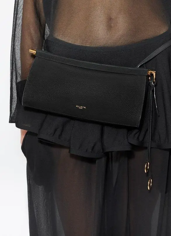 Alaïa Le Click East West Small Bag - Black