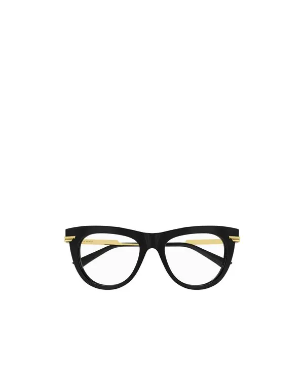 Bottega Veneta Cat Eye Frame Eyeglasses - Black