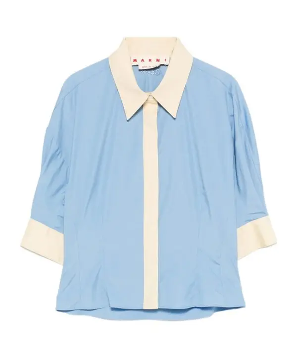 Marni Short Sleeve Double Cuffs Shirt