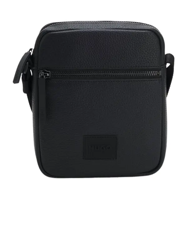 Hugo Boss Pebble Grain Shoulder Bag - Black