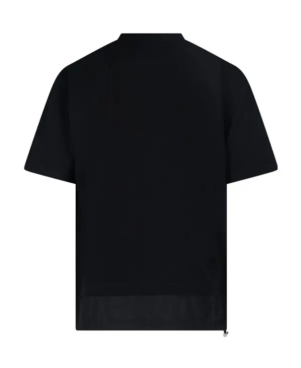 Prada Jersey And Re-nylon T-shirt