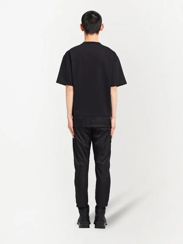 Prada Jersey And Re-nylon T-shirt