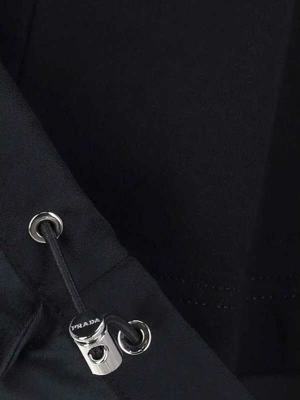 Prada Jersey And Re-nylon T-shirt