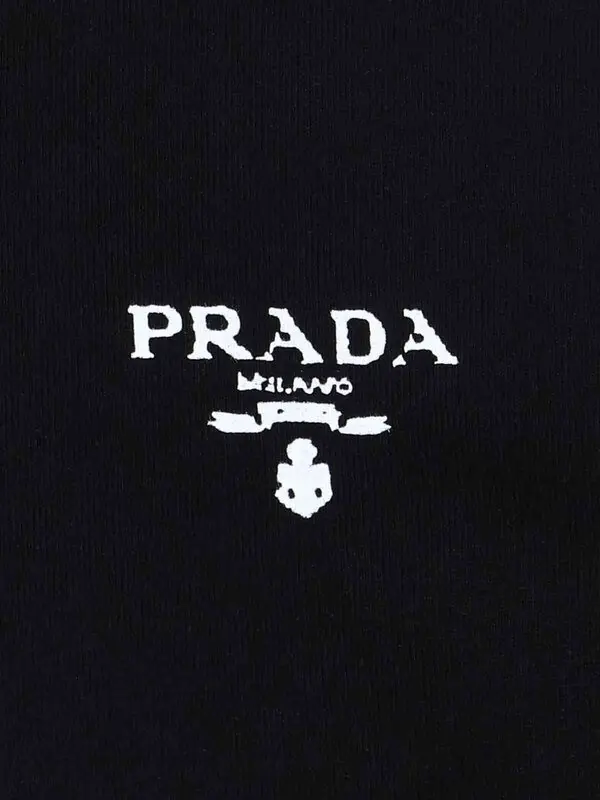 Prada Jersey And Re-nylon T-shirt
