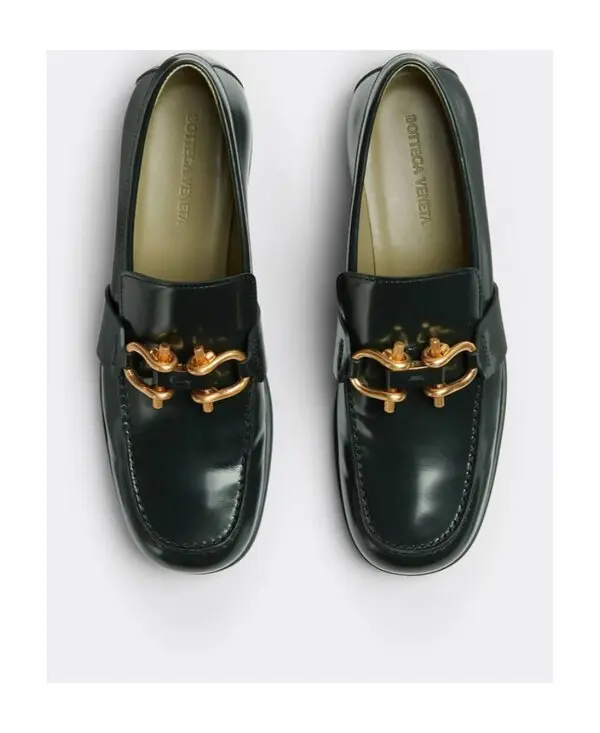Bottega Veneta Square Toe Loafers