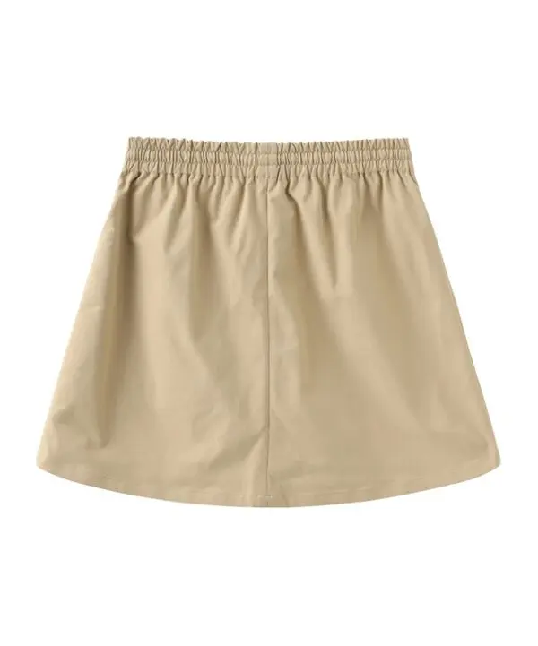 Marissa Chiara Elasticated Drawstring Skirt With Flap Pockets