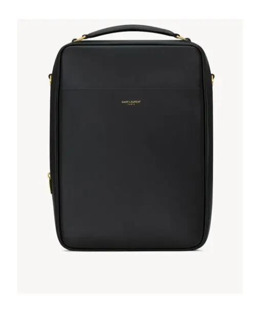 Saint Laurent Small Case In Smooth Leather