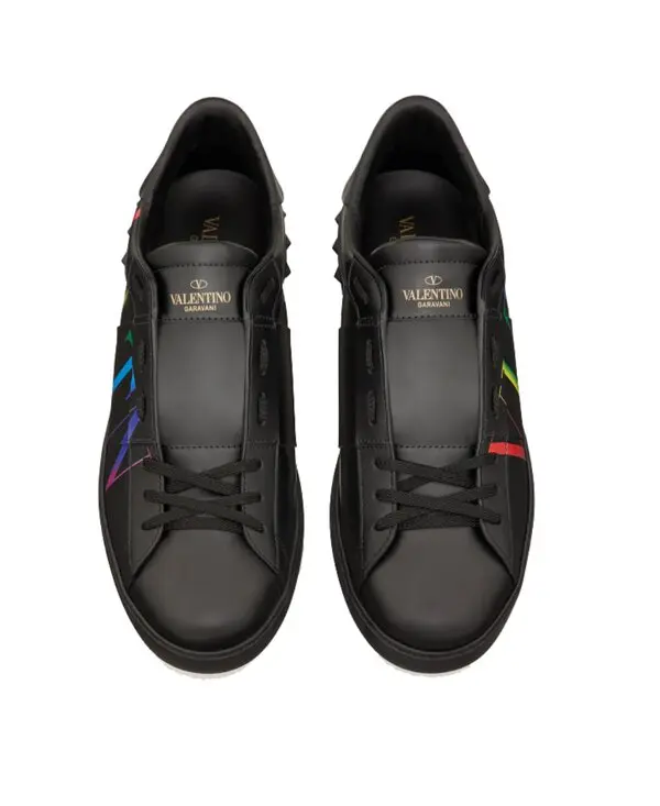 Valentino Garavani Logo-print Lace-up Sneakers