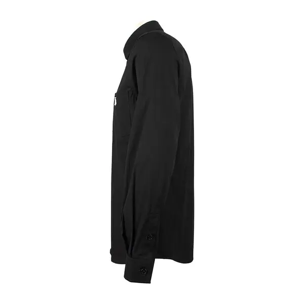 Burberry Logo Embroidered Long-sleeved Shirt