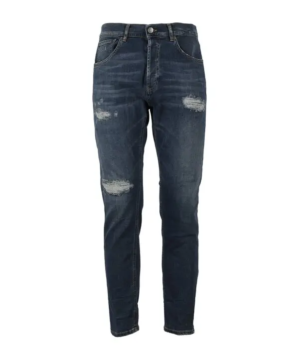 DONDUP Five-pocket Denim Trousers - Black