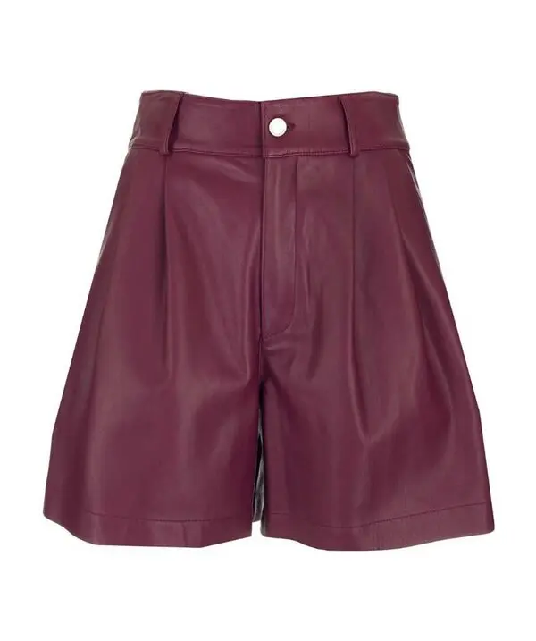Red Valentino Valentino Pleated Detail High-waisted Shorts