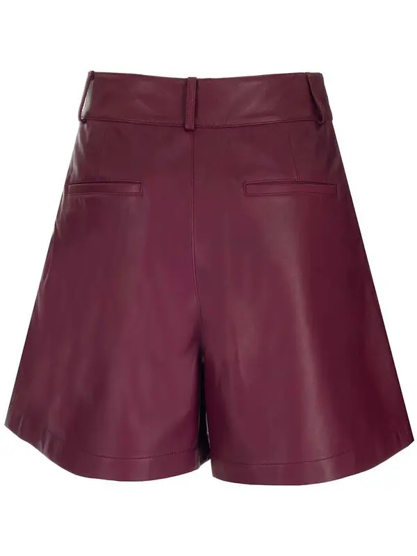 Red Valentino Valentino Pleated Detail High-waisted Shorts