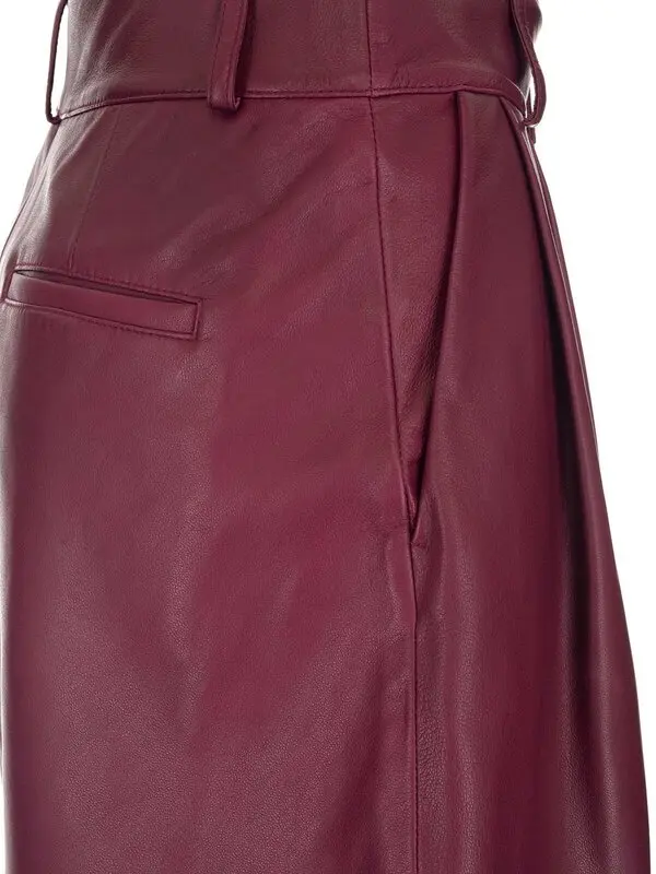 Red Valentino Valentino Pleated Detail High-waisted Shorts