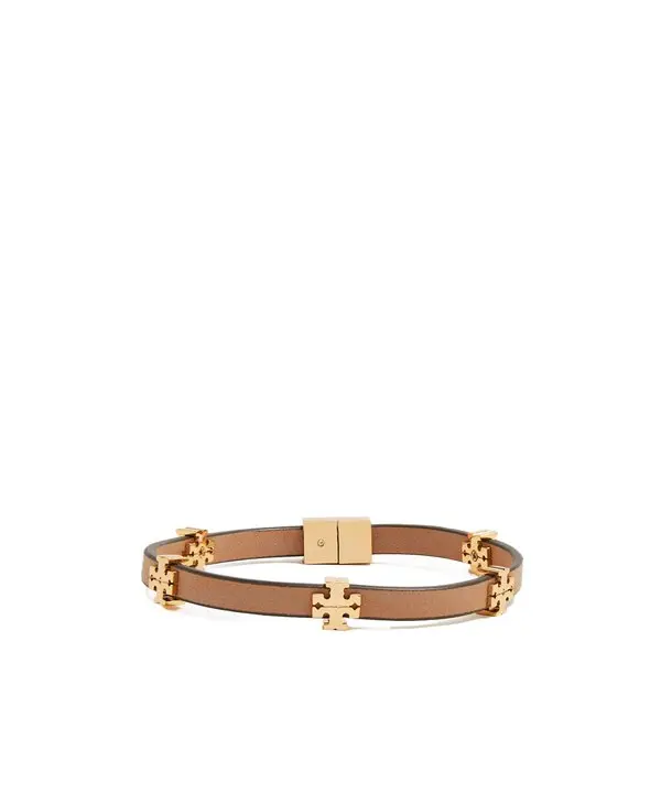 Tory Burch Eleanor Logo Bracelet - Torrigin/classic Maroon