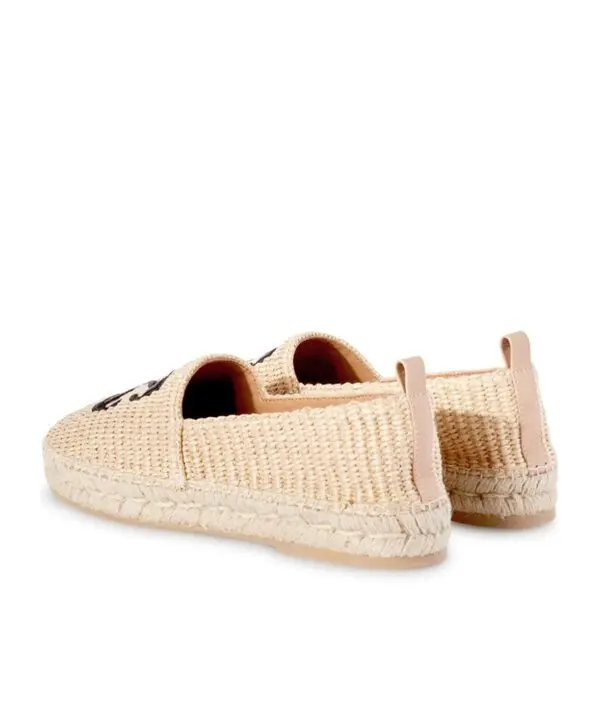 Off-White Arrow Slip-on Espadrilles - Nude