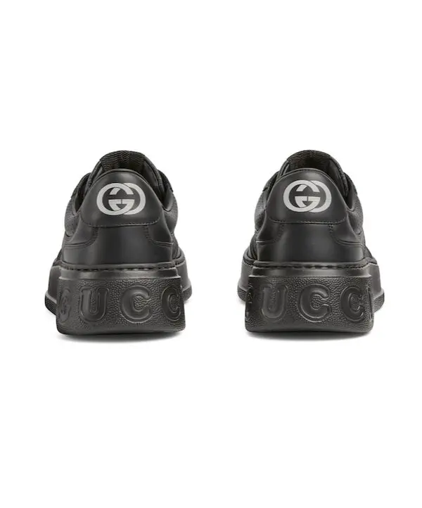 Gucci Gg Low-top Sneakers - Black