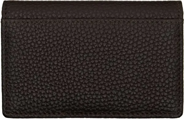 DIESEL® Logo-plaque Cardholder - Brown