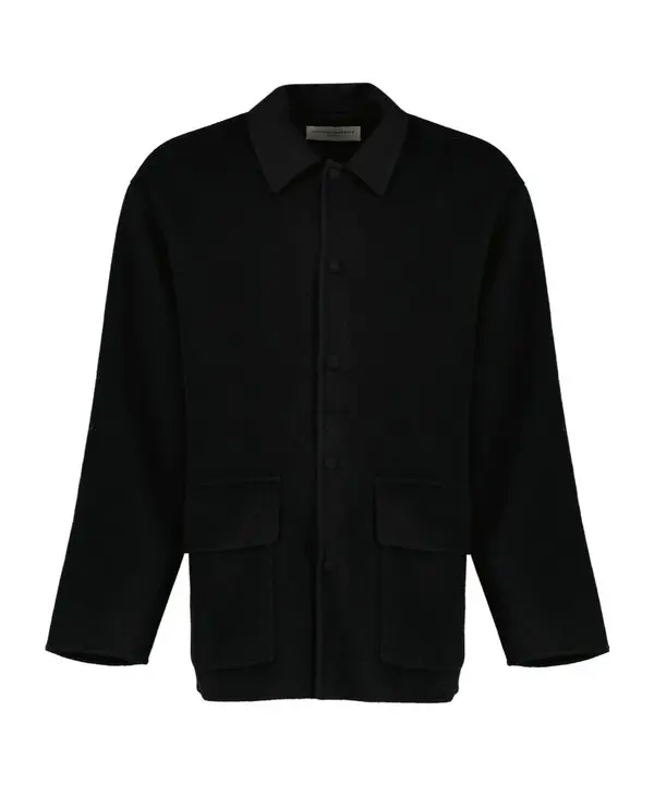 Officine Générale Vasco Short Coat - Black