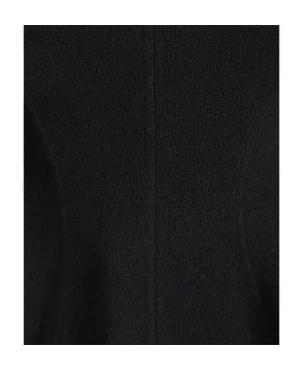 Chloé Off-the-shoulder Blouse With Lotus Leaf Hem