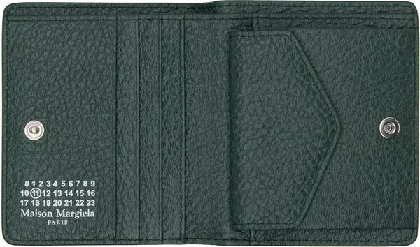 MAISON MARGIELA Four Stitches Wallet - Green