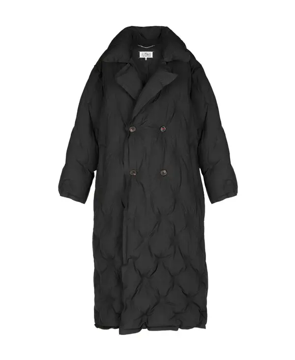 MAISON MARGIELA Oversized Padded Coat - Black