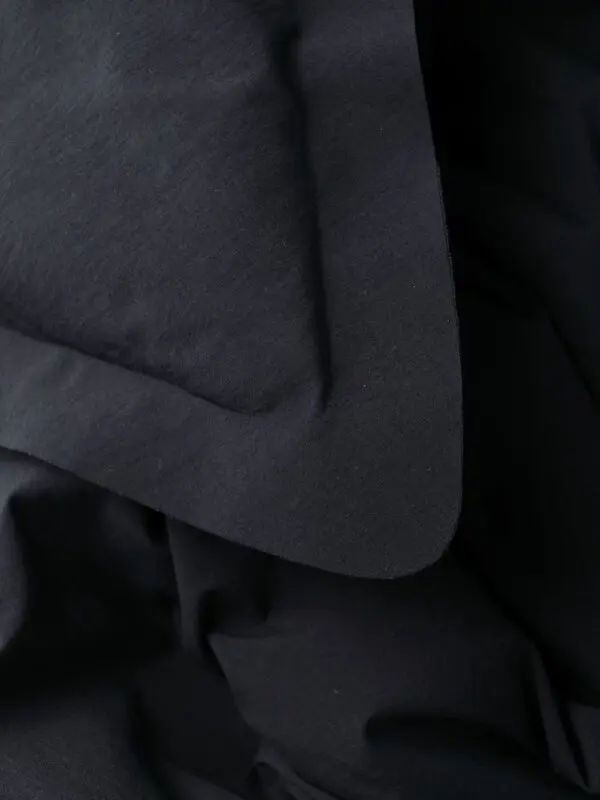MAISON MARGIELA Padded Oversized Coat - Black
