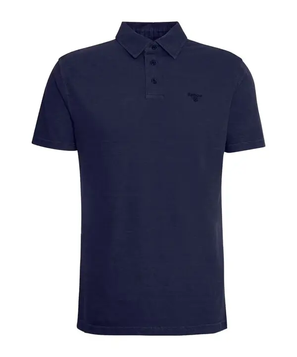 Barbour Short-sleeved Polo Shirt - Navy