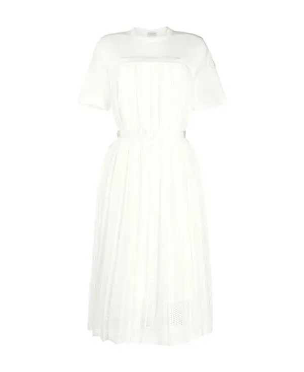 Moncler Logo Short-sleeved Dress