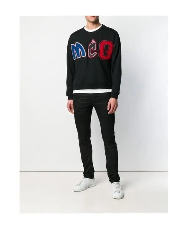 Alexander McQueen Logo Letter Printed Sweatshirt