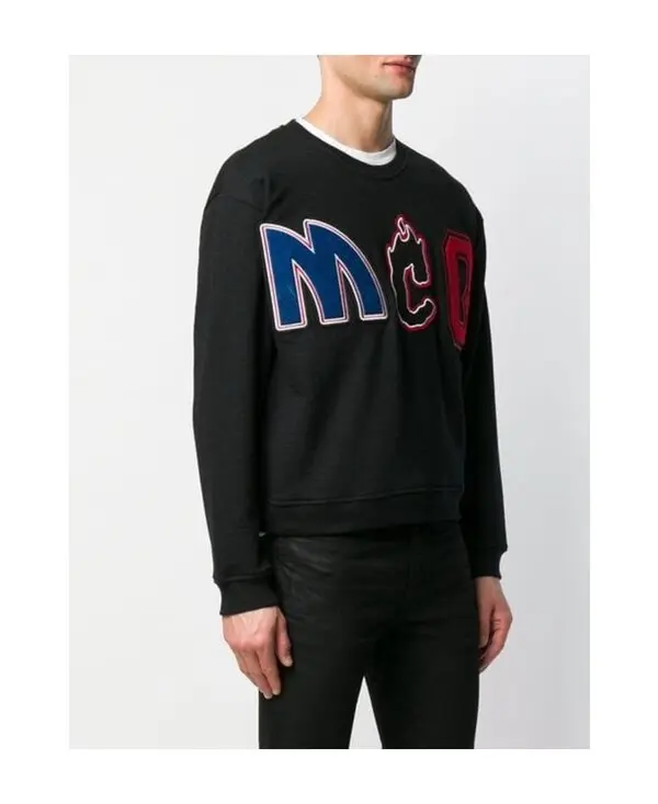 Alexander McQueen Logo Letter Printed Sweatshirt
