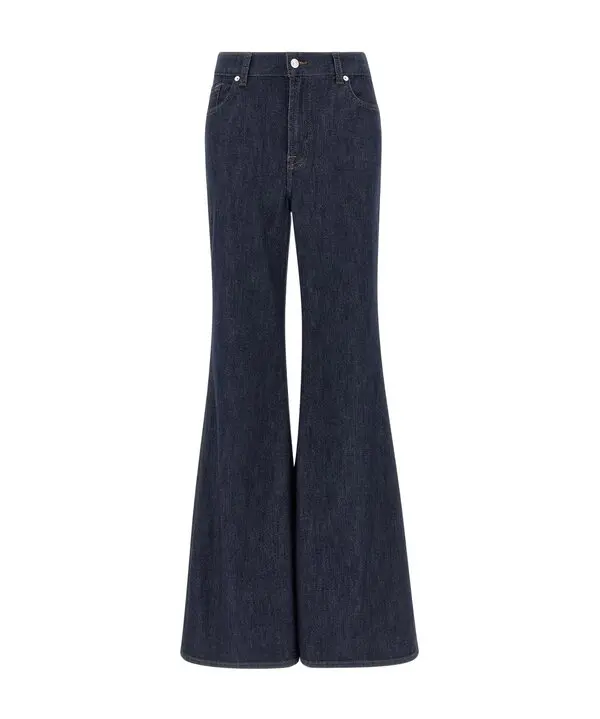 7 For All Mankind Retro Flare Jeans - Blue
