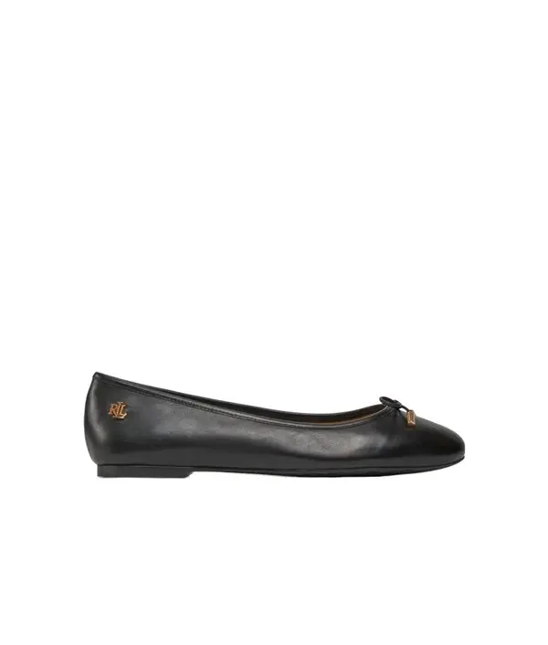 Ralph Lauren Jayna Slip-on Ballerinas Shoes - Black