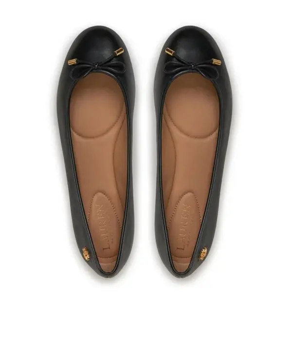 Ralph Lauren Lauren Jayna Ballerinas - Black
