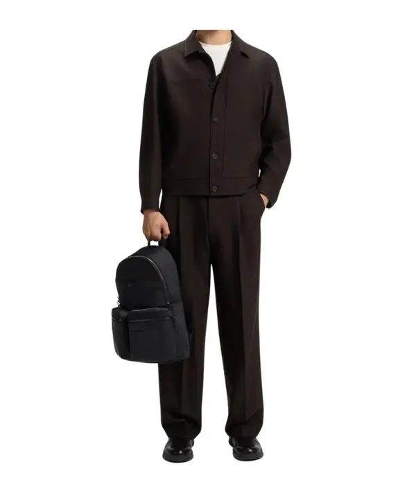 Hugo Boss Long Sleeve Casual Jacket - Black