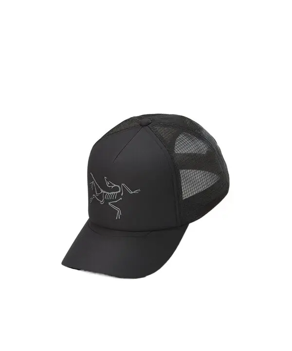 Arc'teryx Bird Curved Brim Trucker Hat - Black