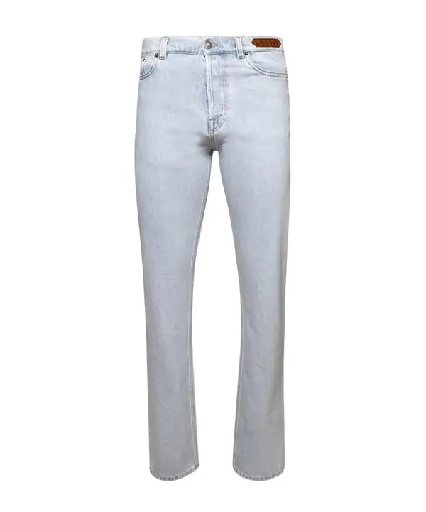 LANVIN Slim Fit Jeans - Light Blue