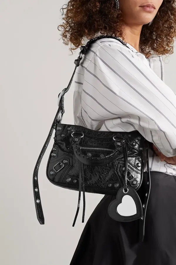 Balenciaga Neo Cagole Small Shoulder Bag - Black