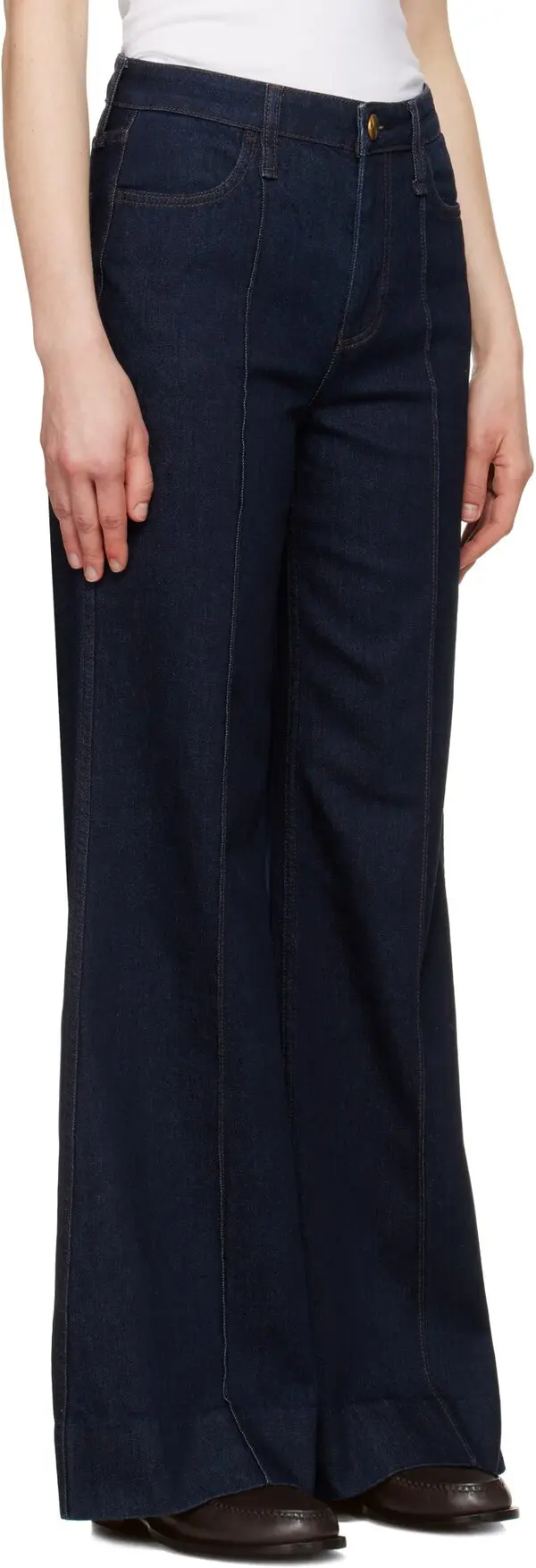 RAG  BONE Rag & Bone Wide Skylar High-rise Jeans