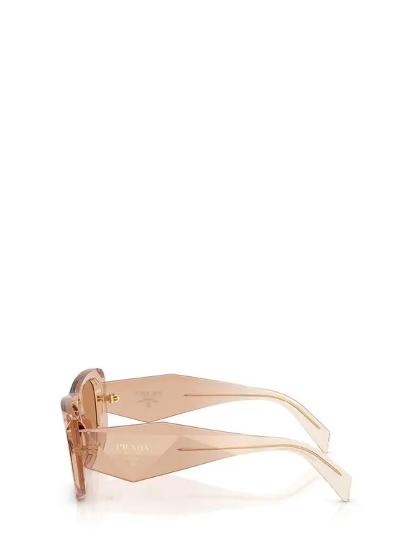 Prada Rectangular Frame Sunglasses - Nude
