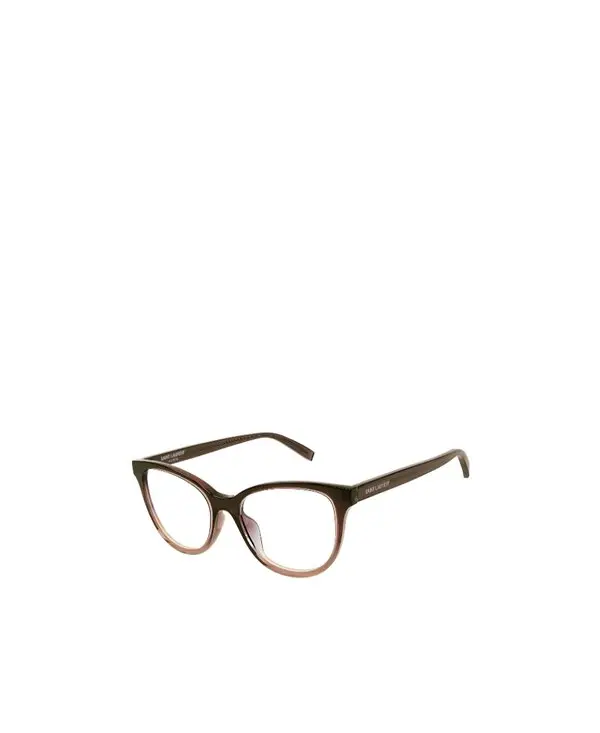 Saint Laurent Cat-eye Frame Eyeglasses - Brown