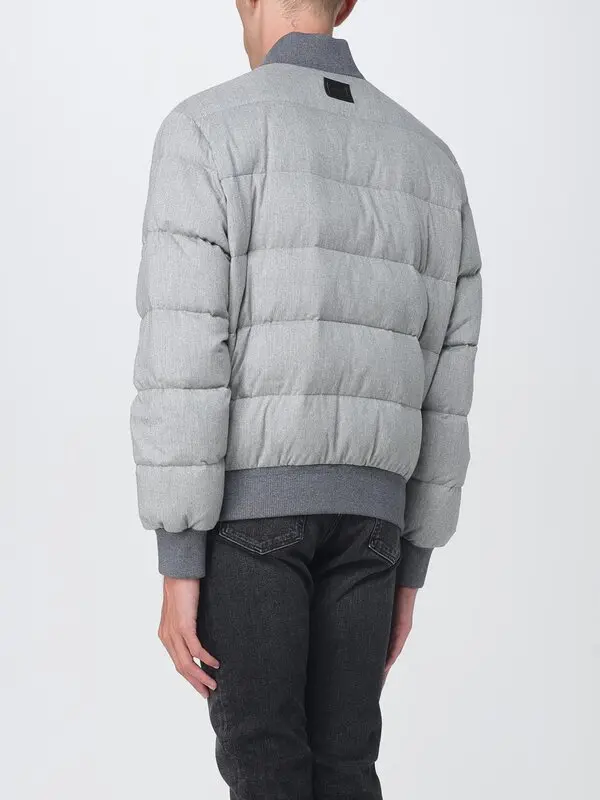 Dolce & Gabbana Reversible Flannel Padded Bomber Jacket