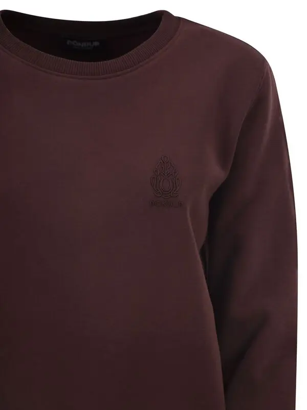 DONDUP Slim Fit Logo Sweatshirt