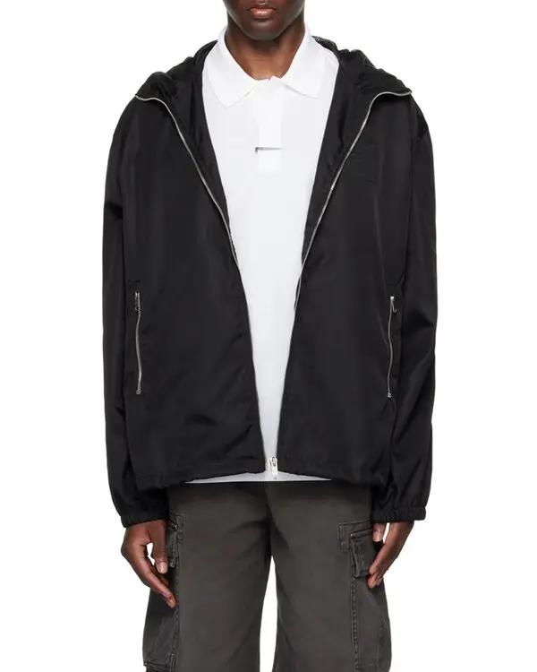 Givenchy 4g Emblem Zip-up Windbreaker